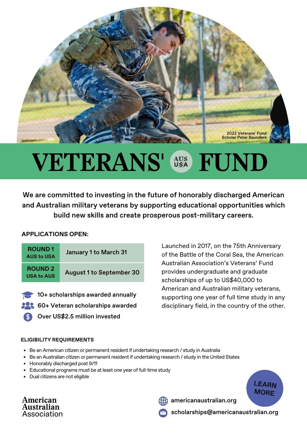 Veterans' Fund - American Australian Association
