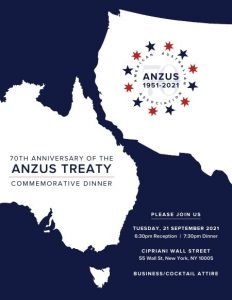 ANZUS Dinner - American Australian Association