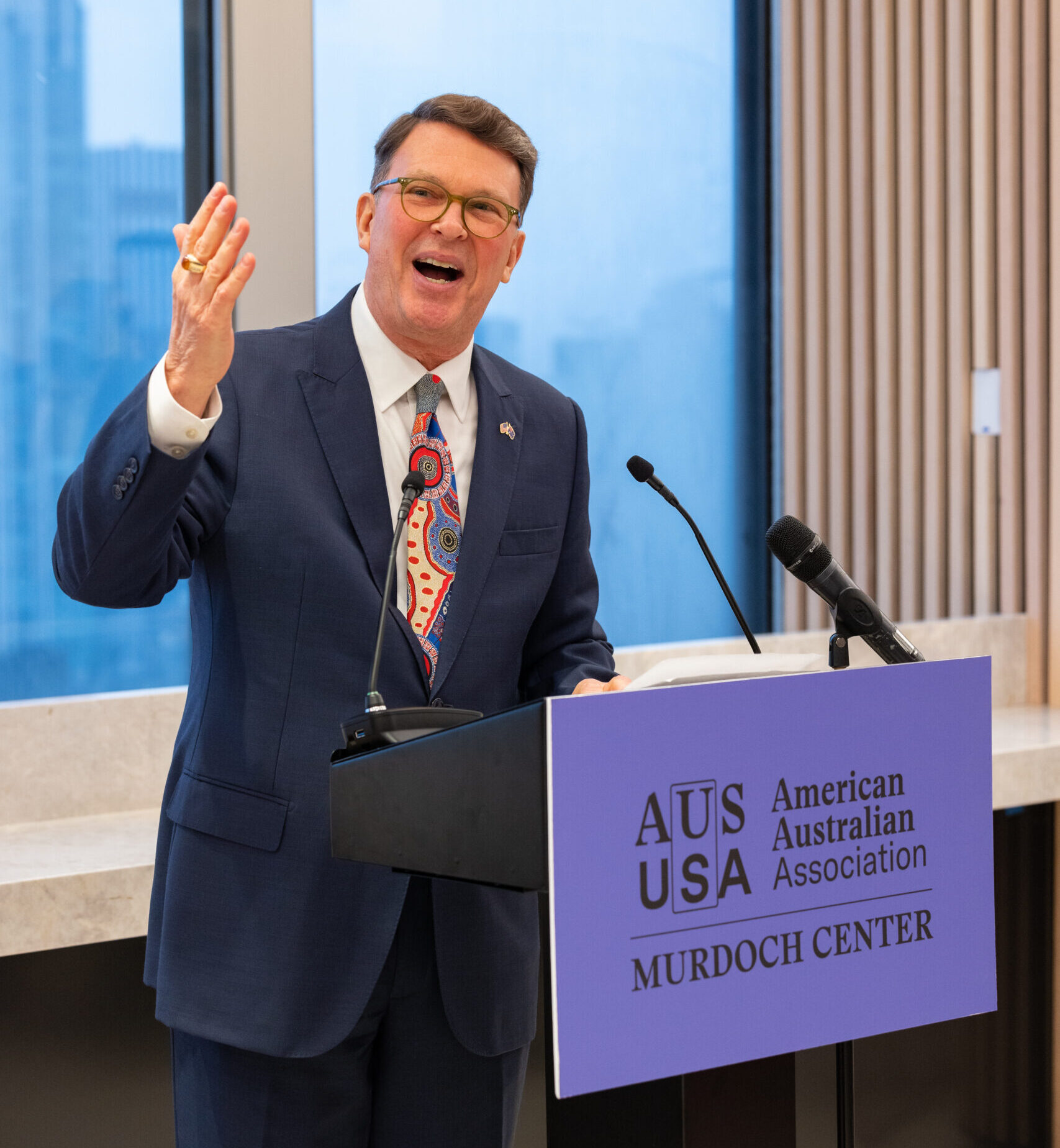 Opening the American Australian Association Murdoch Center - American ...
